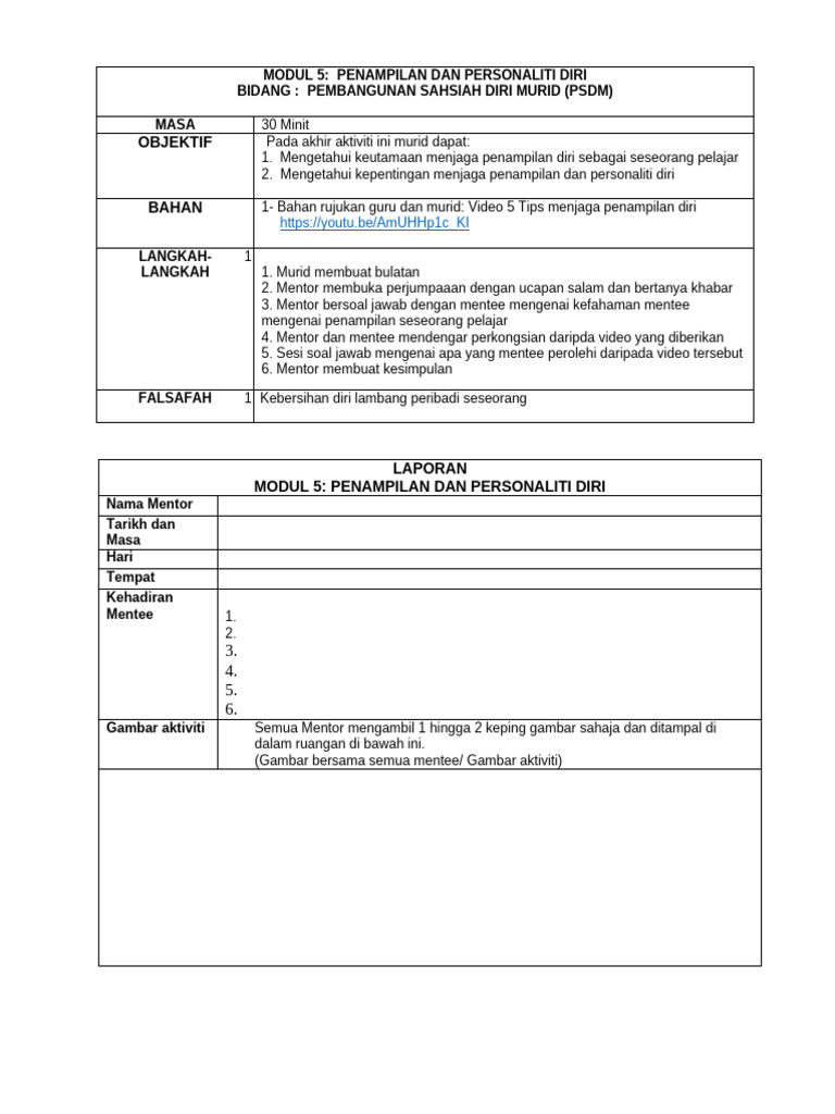 MODUL 5 PGB 2023 | PDF
