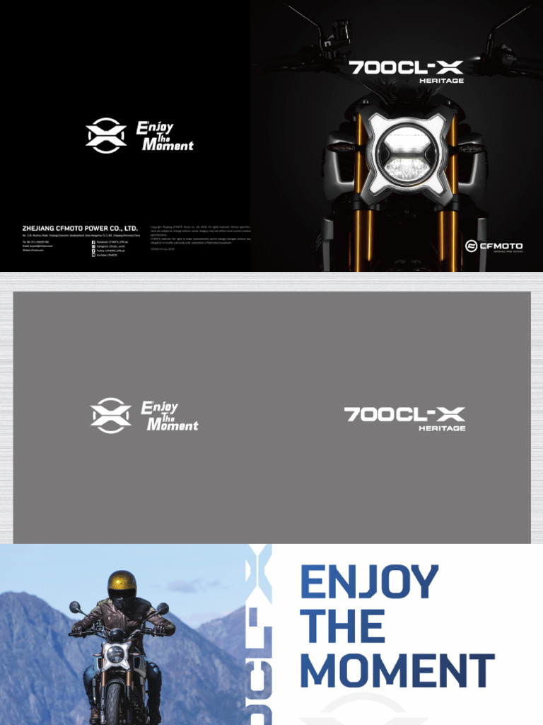 Broszura MY2020 700CL X | PDF