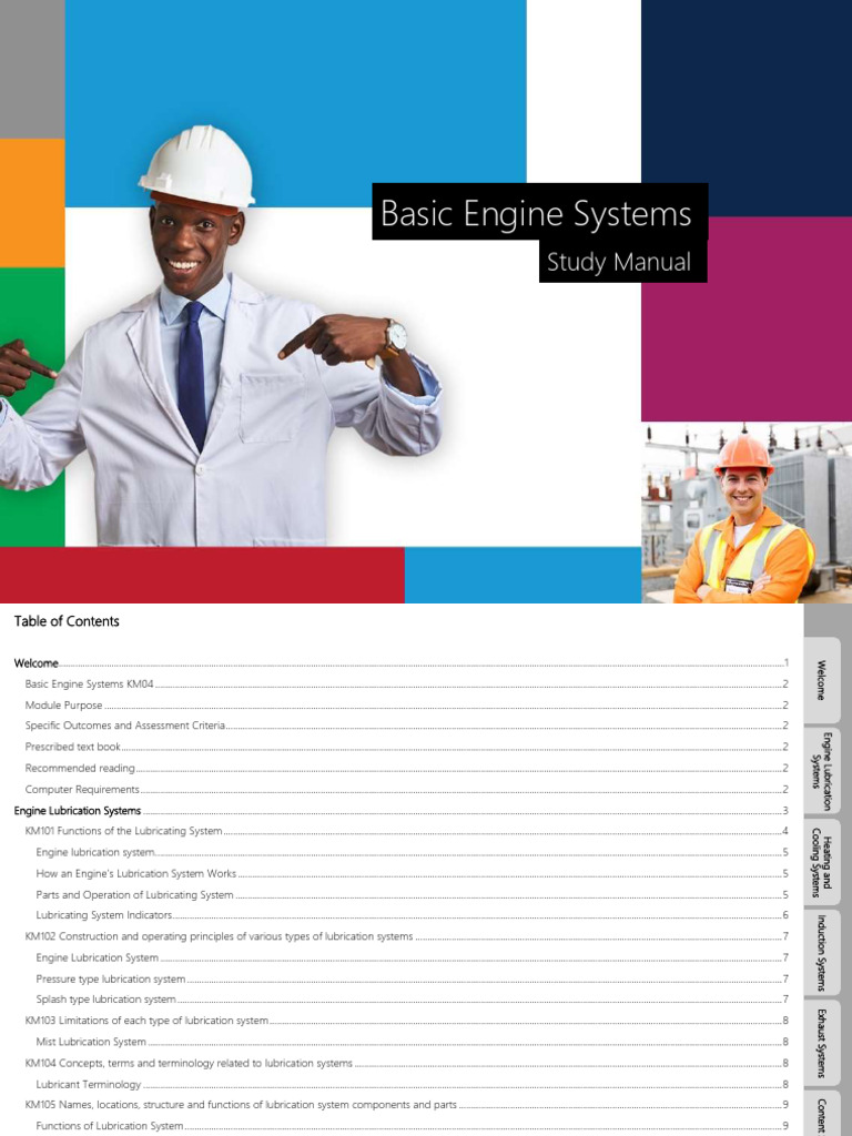 Basic Engine Systems | PDF | Energy Technology | Engine Technology