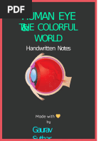 Human Eye Anatomy & Vision Defects | PDF | Eye | Human Eye