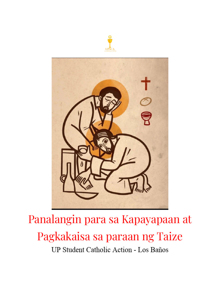 Pagdarasal Ng Taize | PDF