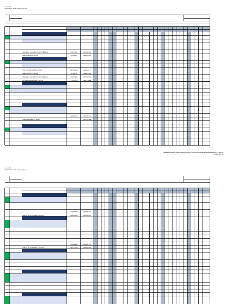 Fk42 Programacion Ruta Al Sur Mes Enero 4 - 2025 | PDF