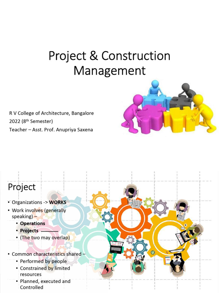 Construction Project Management Overview | PDF | Project Management ...