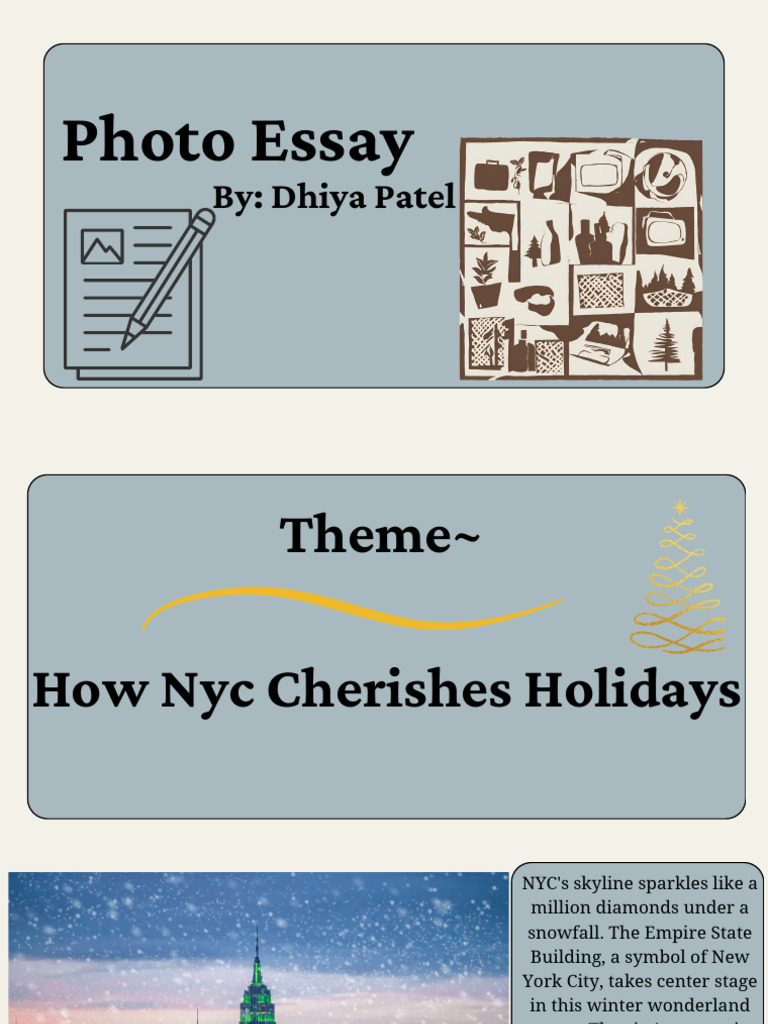 Blue Simple Illustrative Writing An Opinion Essay Presentation | PDF