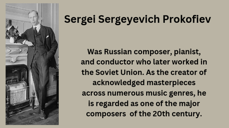 Prokofiev: Major 20th Century Composer | PDF