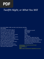 Twelfth Night - William Shakespeare | PDF | Twelfth Night
