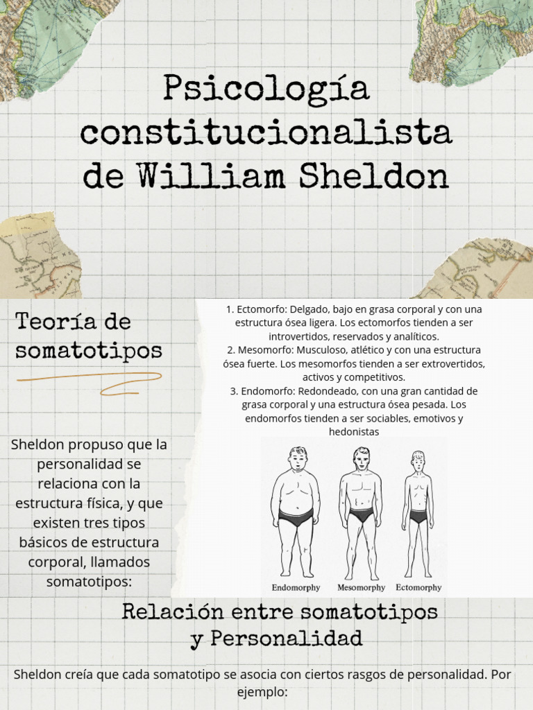 Somatotipos y Personalidad según Sheldon | PDF