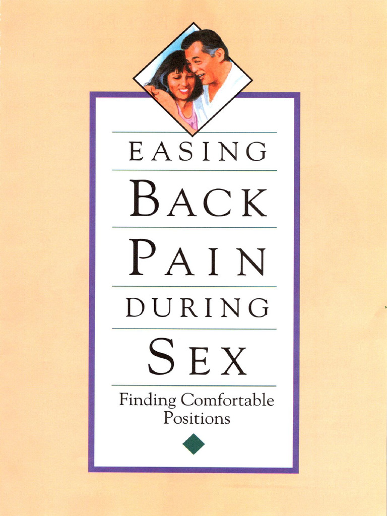 Easing Back Pain During Sex | PDF