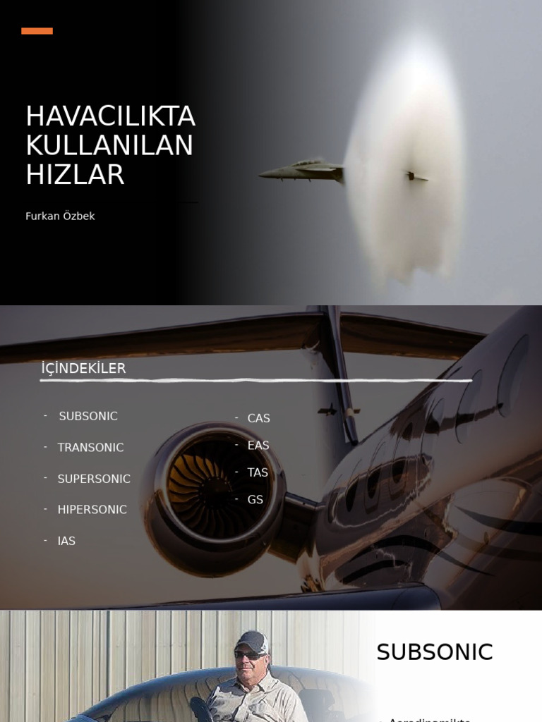 Furkan Özbek Havacılıkta Kullanılan Hızlar | PDF