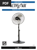 Electric Fan Assembly and Operation Guide | PDF | Fuse (Electrical ...