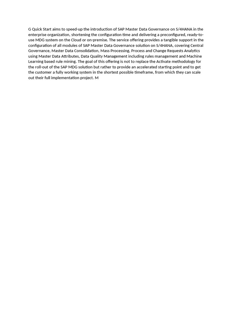 Sap MDG BP - 1 | PDF