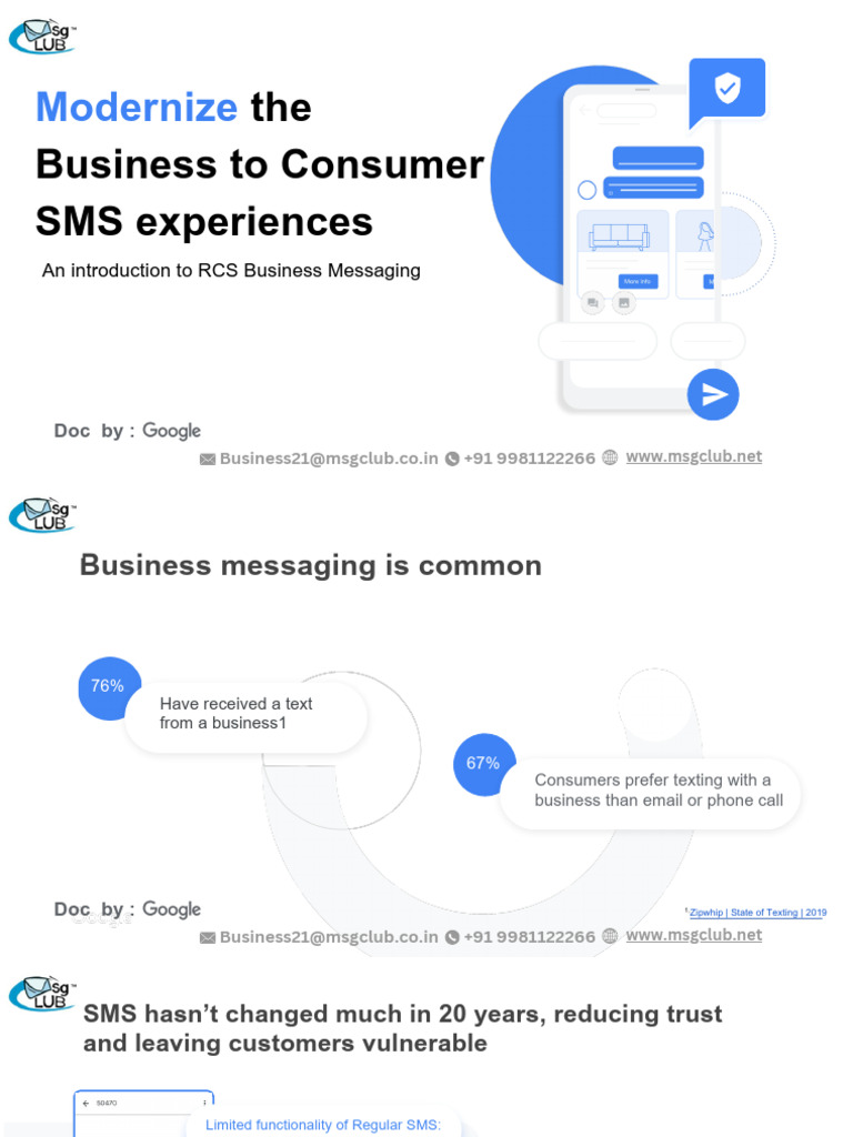 About RCS PDF (1) | PDF | Text Messaging | Computing