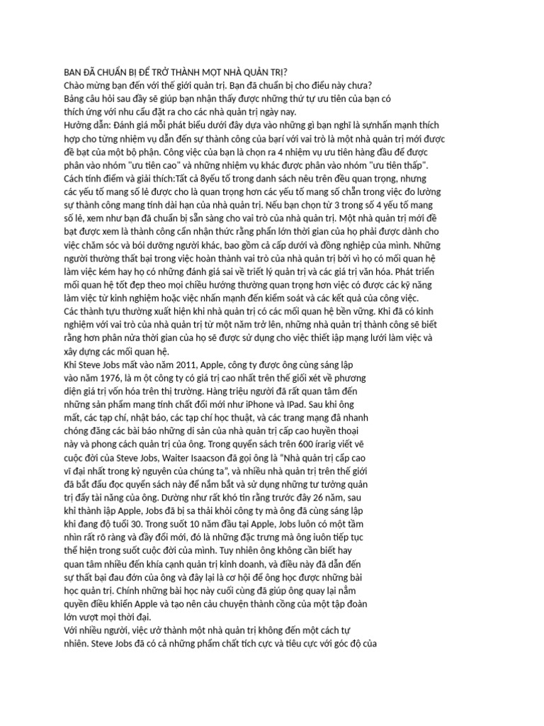 Chương 1 QTH | PDF