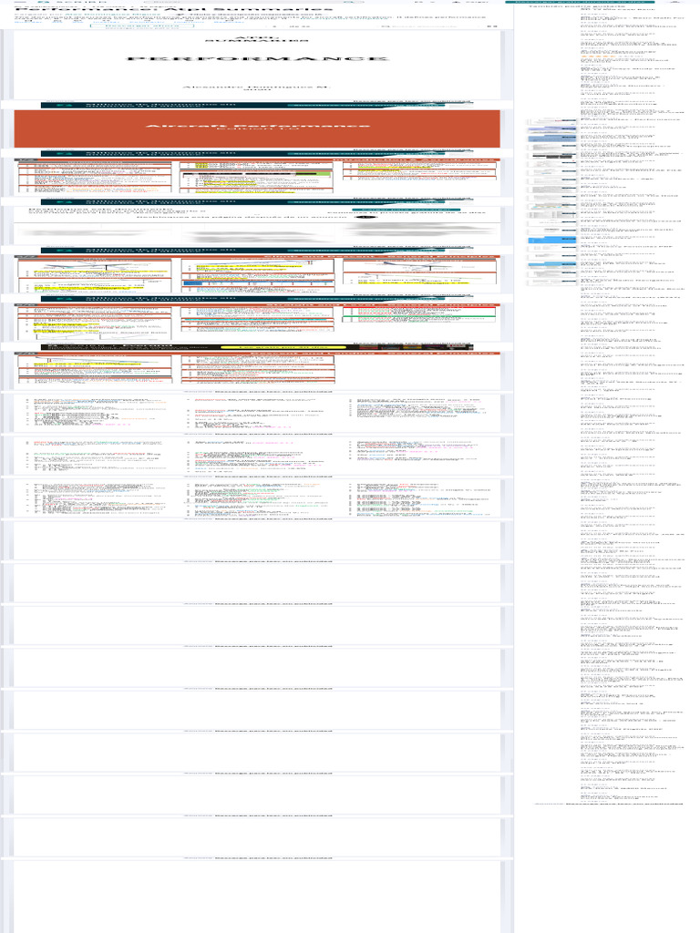Performance Atpl Summaries PDF Takeoff Jet Engine | PDF