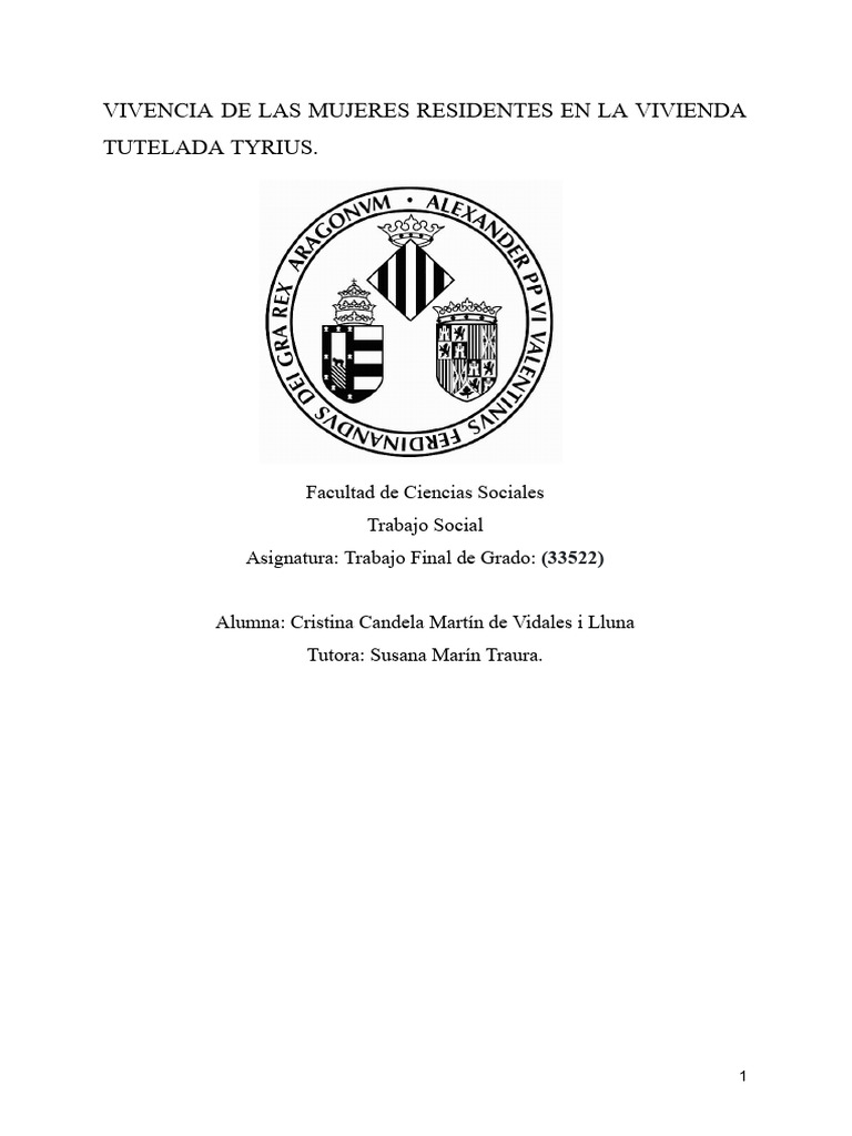 TFG 7- Borrador (def_) | PDF | La violencia contra las mujeres | Violencia