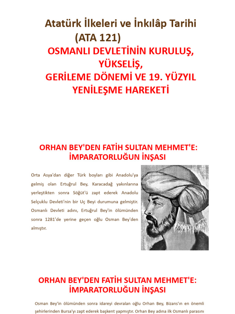 Ata121 03 Ders Og | PDF