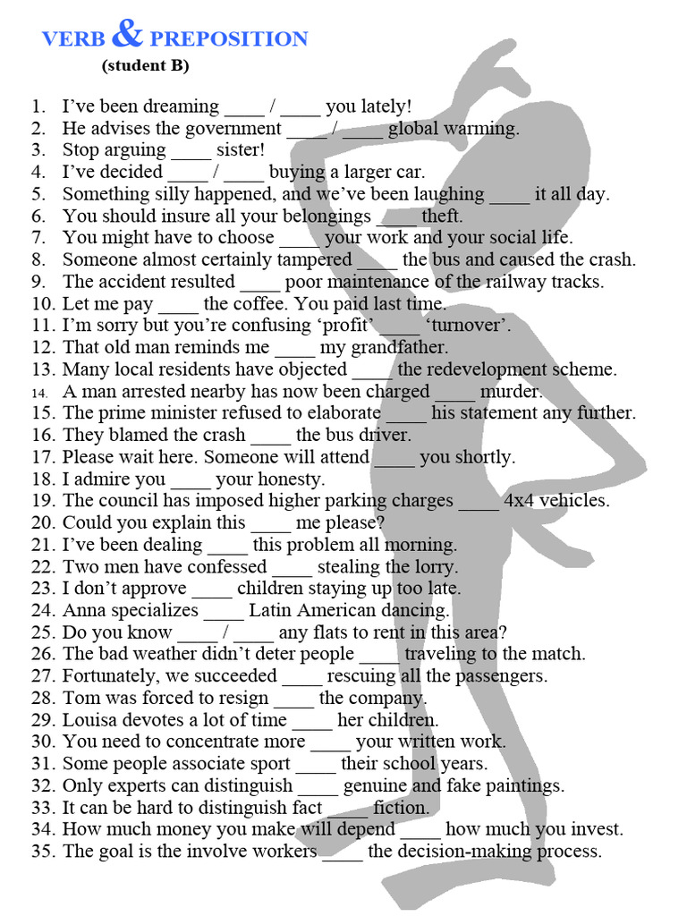 Preposition_Verbs | PDF