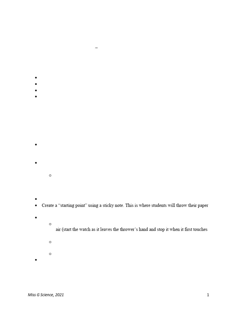 Introduction To Uniform Motion | PDF | Speed