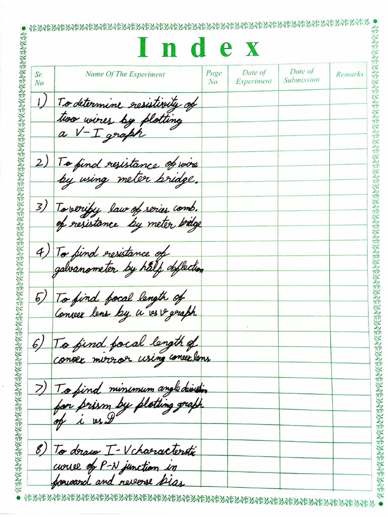 Practical File | PDF