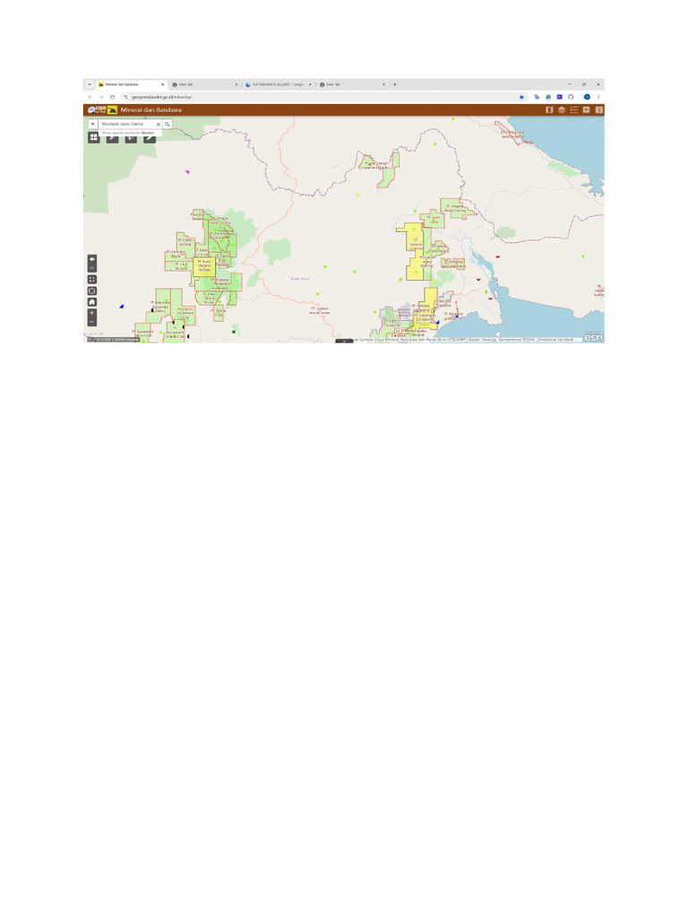 Coal Area Map - Part4 | PDF