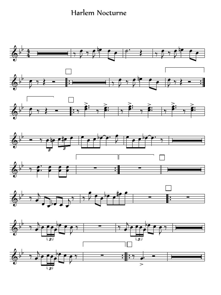 Harlem (6) - Trumpet in Bb#1 | PDF