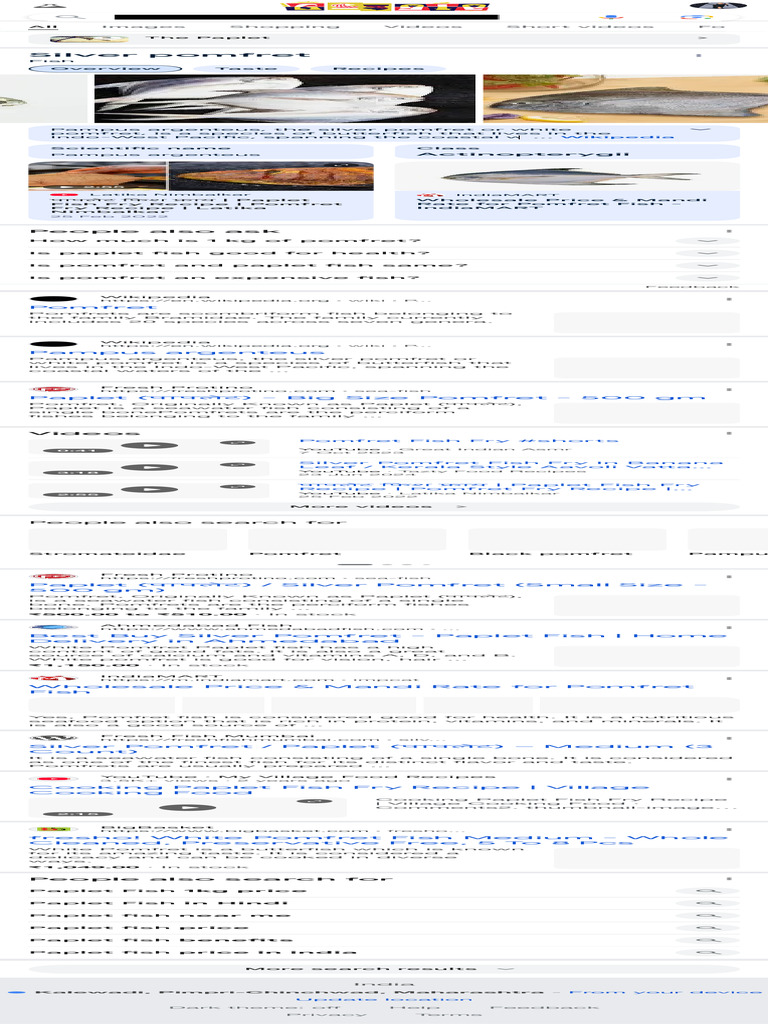 Paplet Fish - Google Search | PDF | Cooking | Foods