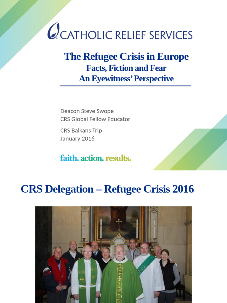 Refugee Crisis in Europe | PDF | Syrian Civil War