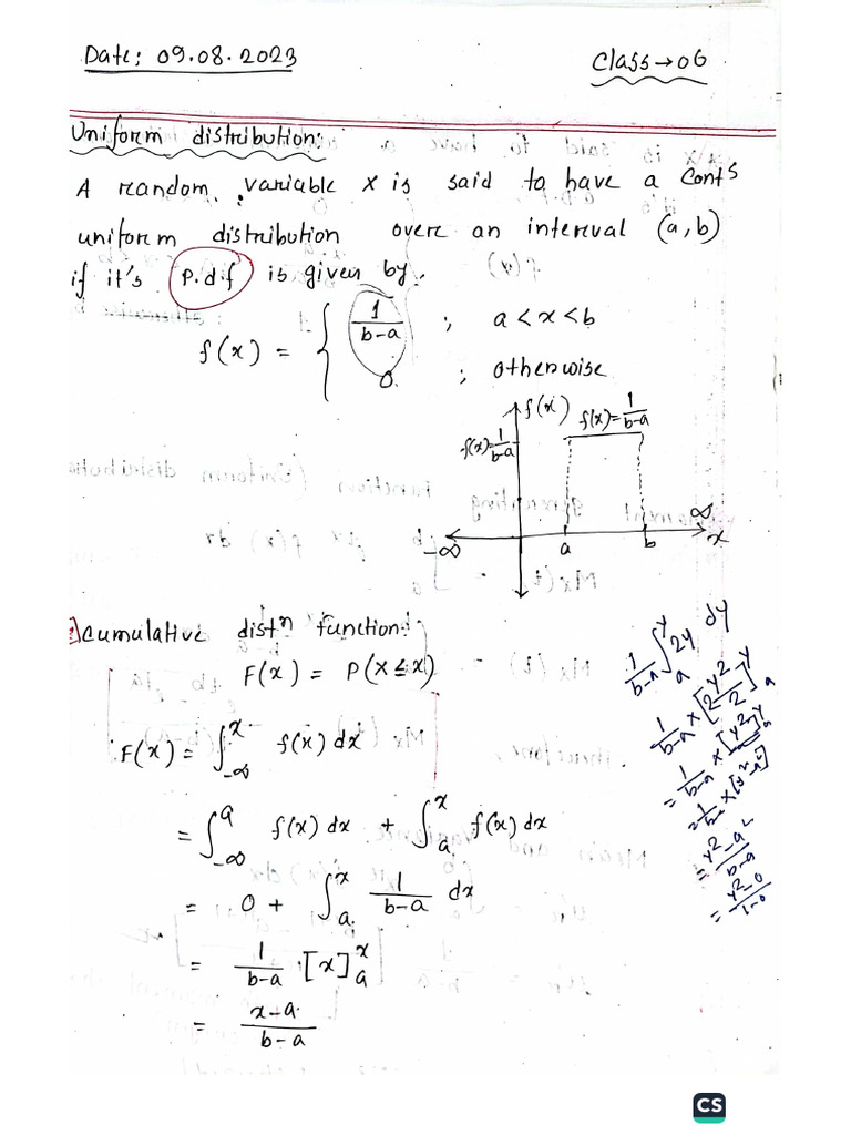 Uniform, Binomial, Poisson Distribution (Maths) | PDF Uniform, Binomial, Poisson Distribution (Maths) | PDF