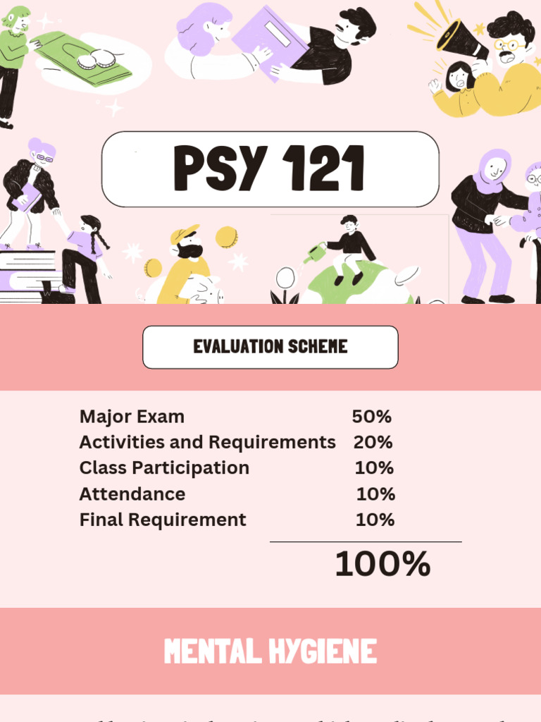 PSY-121-1ST-LESSON | PDF | Mental Health | Anxiety