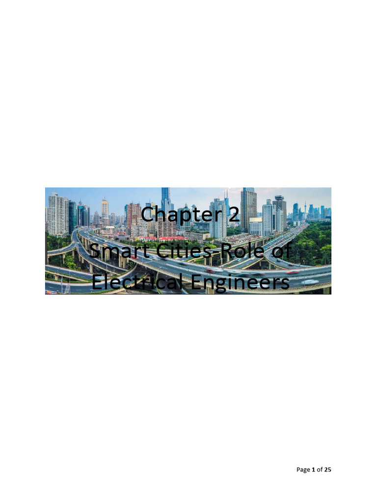 E4-E5_Text_Chapter 2. Smart Cities-Role of Electrical Engineers (1) | PDF | Smart Grid ...