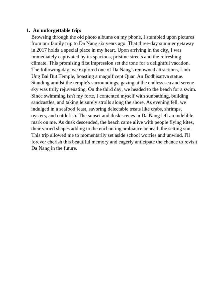 English Paragraphs. | PDF