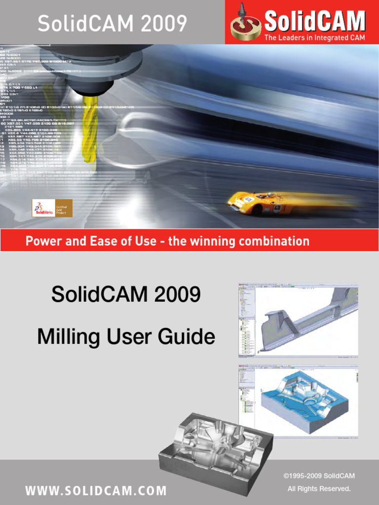SolidCAM 2009 Milling User Guide | PDF | Machining | Numerical Control