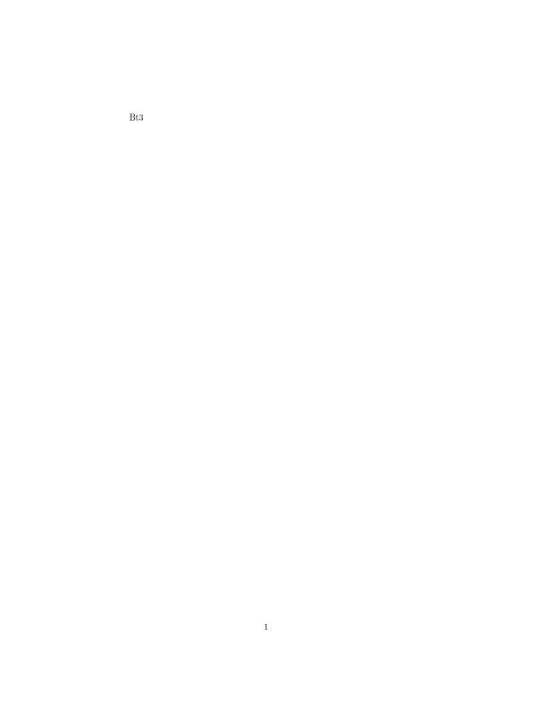 BT 3 | PDF