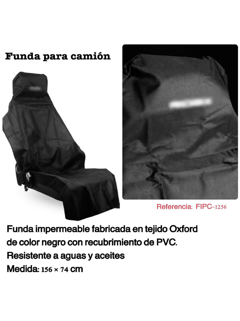 Fundas Asiento para Camión | PDF