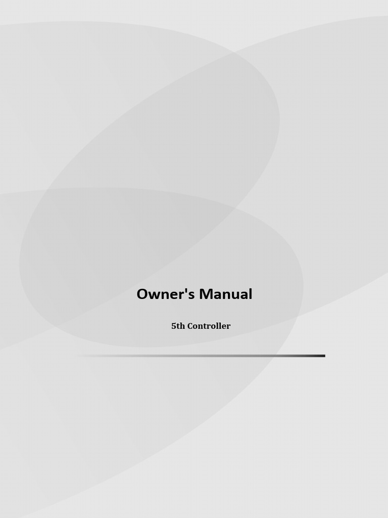 Manual_of_5th_Controller | PDF | Device Driver | Microsoft Windows