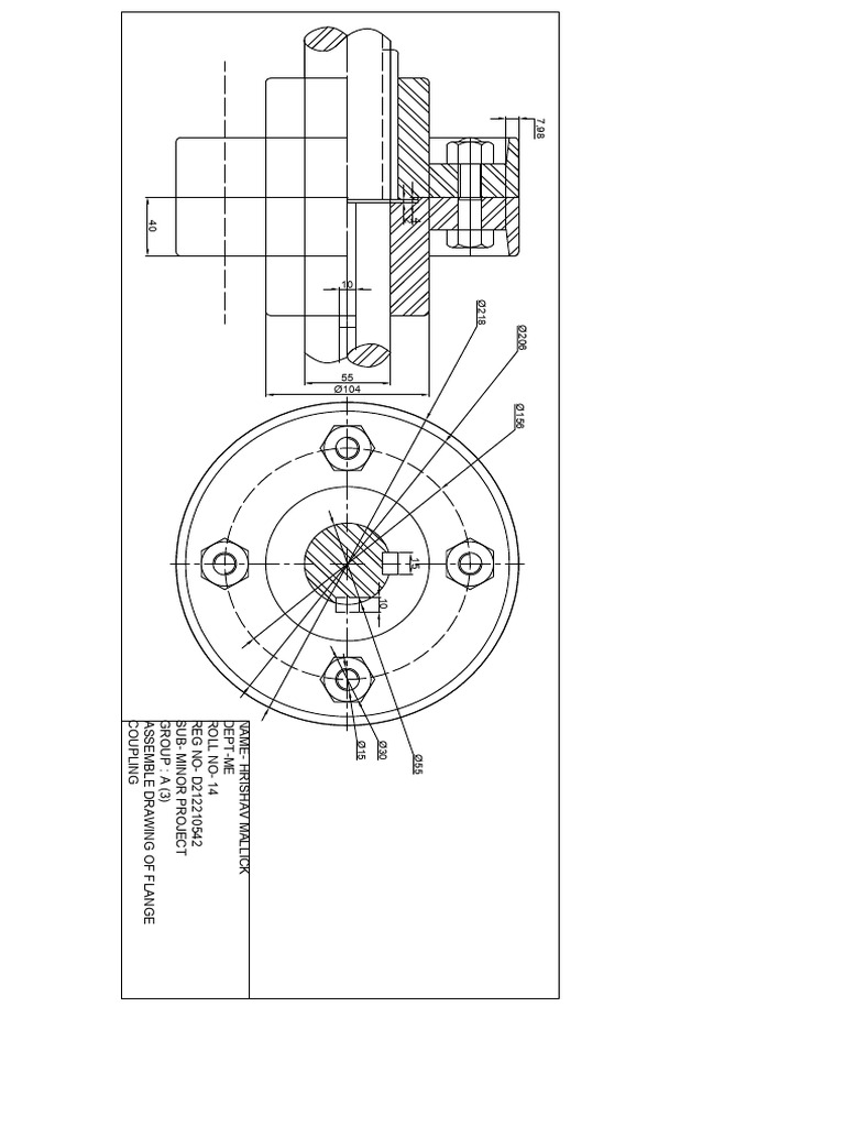 Flange Coupling | PDF