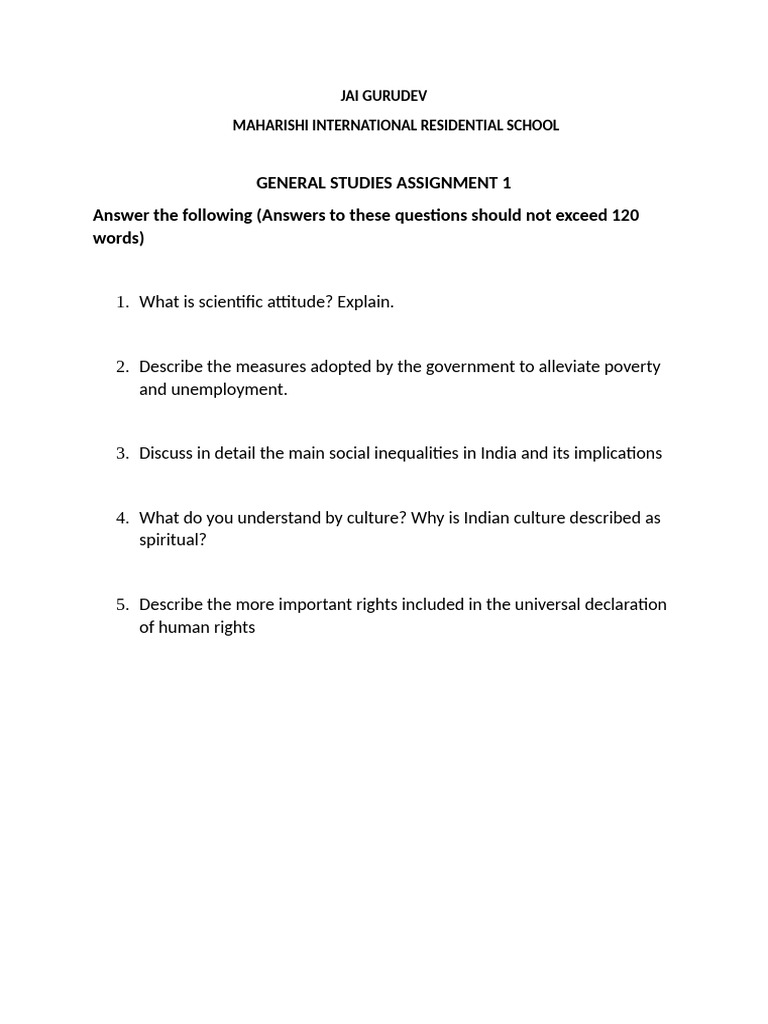Gs Assignment 1 | PDF