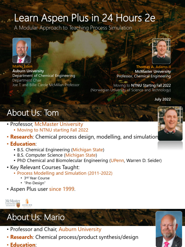 Learn Aspen Plus in 24 Hours, 2nd Ed. | PDF | Distillation | Heat