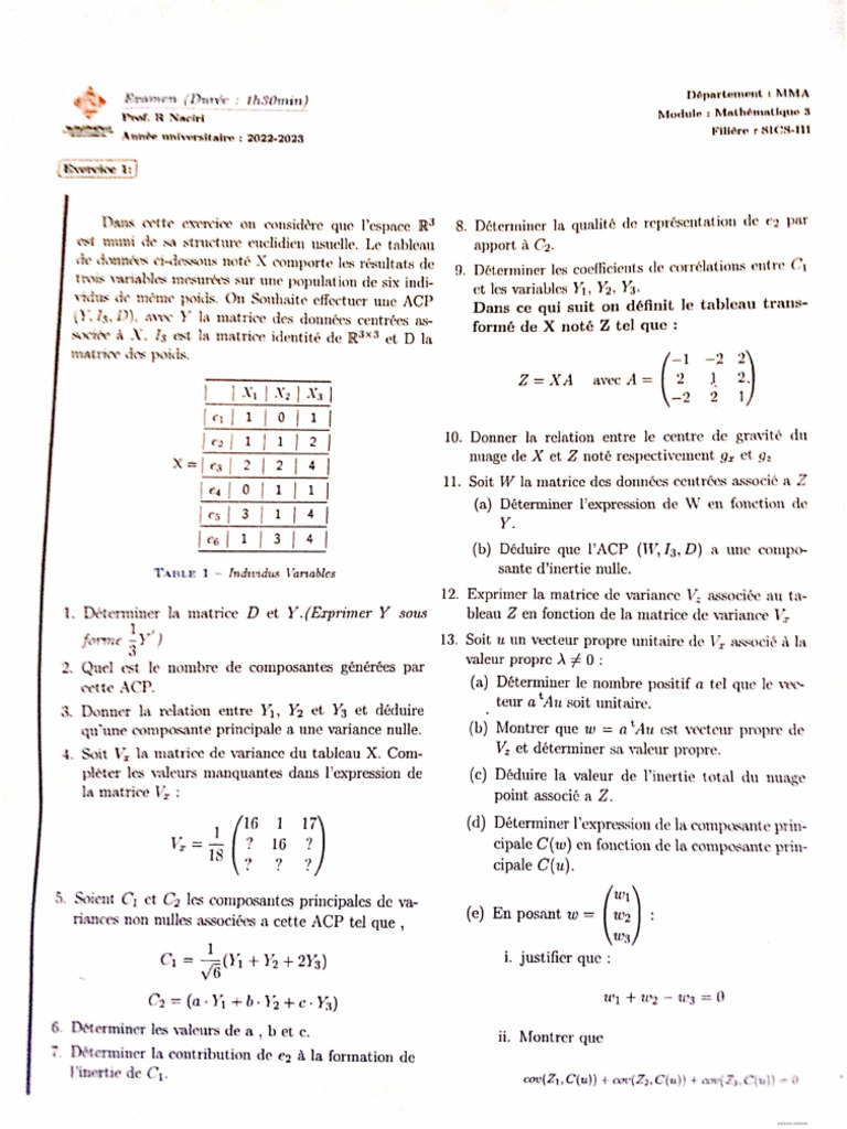 Examen - ACP | PDF