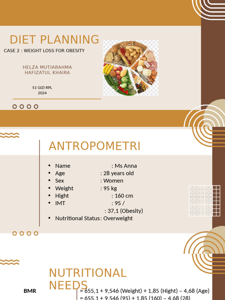 Weight Loss Diet Plan for Obesity | PDF | Obesity | Body Mass Index