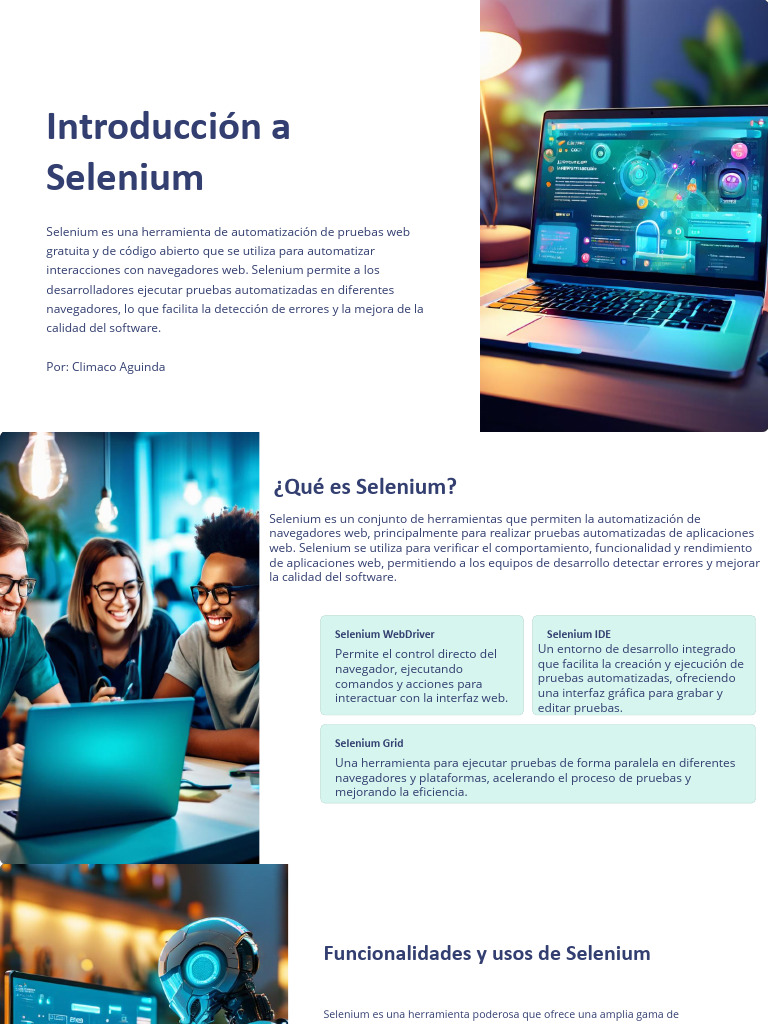 Introduccion A Selenium | PDF | Selenio (software) | Red mundial