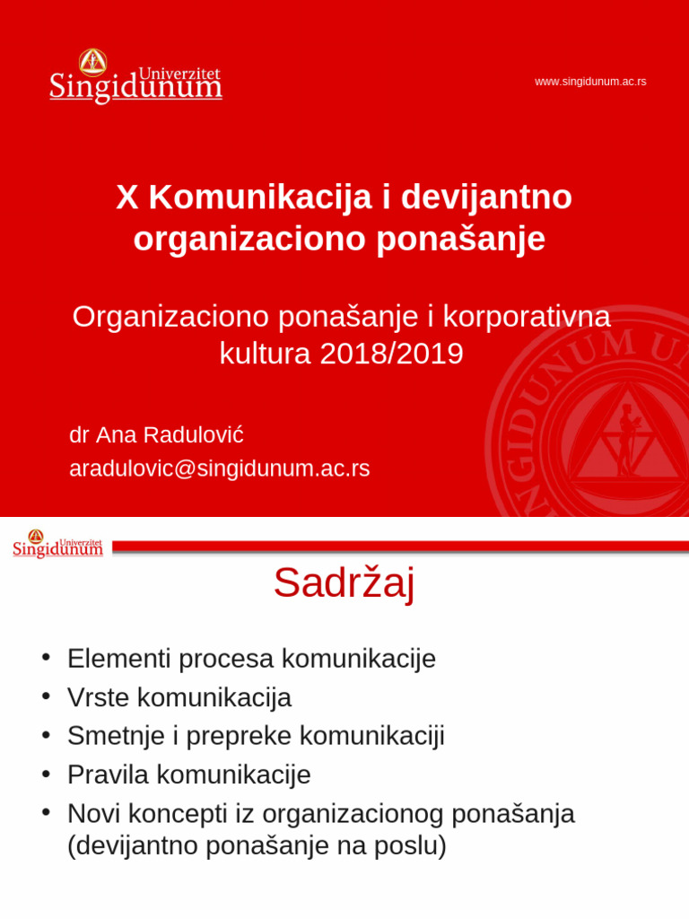 Komunikacija | PDF
