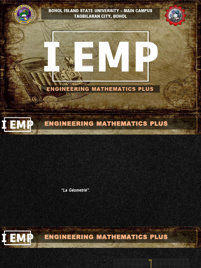 I EMP Analytic Geometry Part 1 | PDF | Cartesian Coordinate System ...
