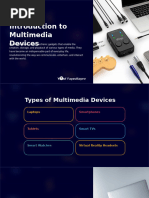 Overview of Multimedia Devices | PDF