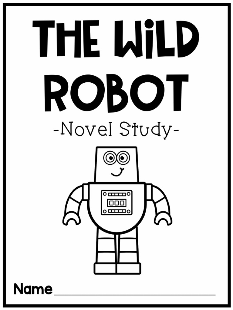 1 - The Wild Robot Novel Study - Comprehension Questions & Extension ...
