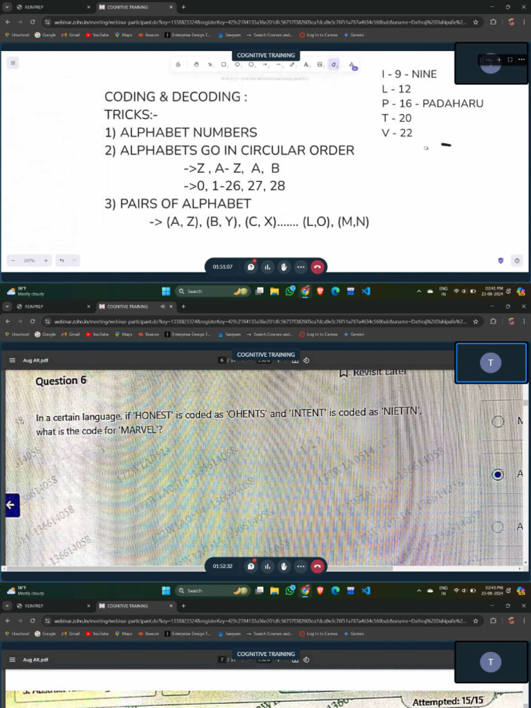 Coding and Decoding | PDF