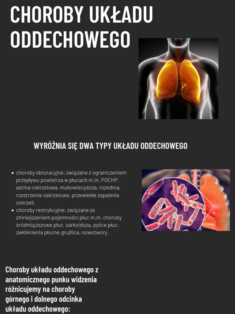 Choroby Układu Oddechowego | PDF