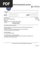 Maths JC Exam 2024 | PDF | Area | Shape