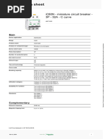 Acti 9 iID RCCB 2P 63A 30mA Specifications | PDF | Alternating Current ...