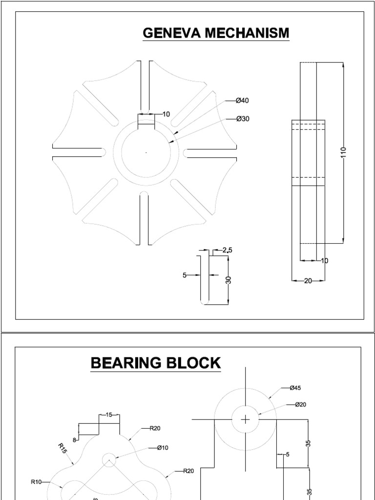 Cad Cam Drawings | PDF